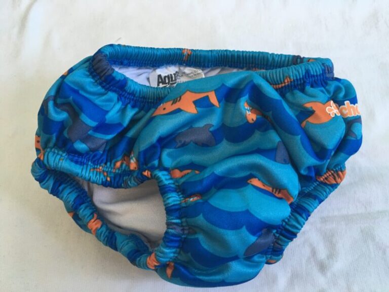 Size 18M – Blue Shark Swim Diaper – That's Adorable